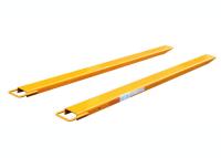 China Heavy Duty Hook On Forklift Fork Extensions 48 to 96 Inch Length 4000 lb Capacity for sale