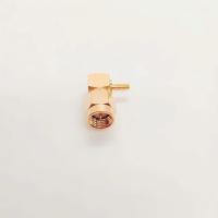 China Male RF Connector Small SMA R/A Connector 6GHz SMA-JW2 For Crimping  RG316/RG174  Coaxial  Cables for sale