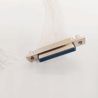 China 100 Pin M83513 Micro Rectangular Connector with 1.27mm Pitch and Metal Body for High Density Applications for sale
