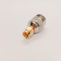 China 50 Ohm RF Connector Adapter N/SMA-KJ with Brass Body and DC-6GHz Frequency Range for sale