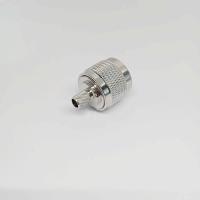 China Male N Connector DC-6GHz Nickel-plated Brass 50 ohm RF Connector for Crimping with LMR240 Coaxial Cable for sale