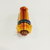 China Aluminum Alloy PC Connector with Bakelite Insulator and 200V Working Voltage 19 Pin Circular Connector for sale