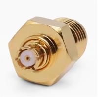 China 50 Ohm RF Adapter DC-6GHz Female to Female Coax Adapter SMP to SMA for sale