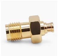 China 50 Ohm RF Adapter DC-6GHz Female to Female Coax Adapter SMP to SMA for sale
