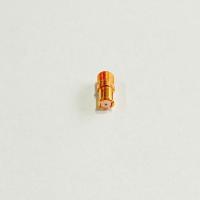 China SMP RF Coaxial Connector Female Bulkhead Mount 50Ω Impedance DC-18GHz Gold-Plated Brass SMP-KYD4 for sale