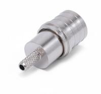 China DC-6GHz QMA Male Connector Crimping Type RF Coaxial Cable Connectors For Rg316 Coaxial Cable for sale