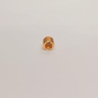 China Brass Body Glass To Metal Seal Connector with DC-40GHz Frequency Range for Aerospace Applications for sale