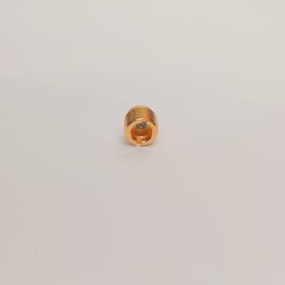 China Brass Body Glass To Metal Seal Connector with DC-40GHz Frequency Range for Aerospace Applications for sale