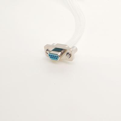 China J30J 9 Pin Male Electrical Crimp Connector with 1.27mm Pitch and Metal Body for sale