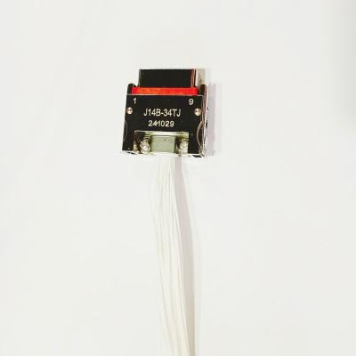 China Micro J14 Connector 26 Pin Plug Connector Rectangular J14B-34TJ for sale