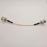 China Nickel Plated Brass BNC Cable Assembly Low Loss RG316 with 50±2 Impedance for sale