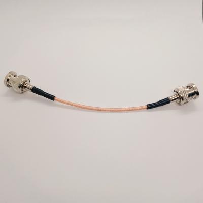 China Nickel Plated Brass BNC Cable Assembly Low Loss RG316 with 50±2 Impedance for sale