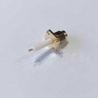 China SMA-JFD275 RF Coaxial Connector with 4-Hole Flange and Gold-plated Brass for DC-6GHz Applications for sale