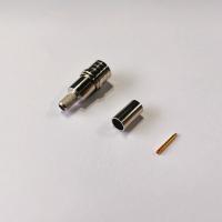 China 50 Ohm QMA Connector RF Male Coaxial Cable Connector DC-6GHz For Rg58 / LMR200 Coaxial Cable for sale