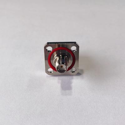 China Nickel Plated Brass RF Female To Female Adapter 6GHz BNC Female To SMA Female Adapter for sale