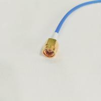 China RG405 RF Cable Assembly SMA Male to SMPM Female with Nickel Plated Brass DC-18GHz Low VSWR ≤1.25 for sale