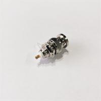 China Bulkhead RF Coaxial Connectors PCB BNC Male Solder Connector DC-4GHz for sale