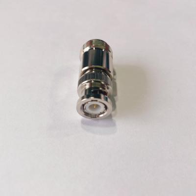 China Nickel Plated Brass RF Connector Adapter Customized BNC Male To N Female Adapter for sale