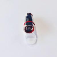 China DC-3GHz N Type Female RF Feeder Connector with Gold-plated Brass and PTFE Insulator for Super Flexible Cables for sale