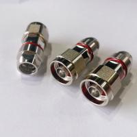 China High Reliability N Connector Male Clamp Type with Gold-Plated Brass for DC-6GHz and ≤1.25 VSWR for sale