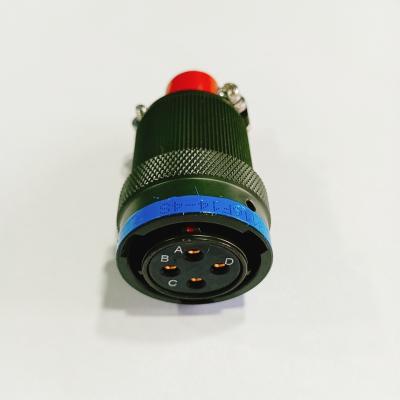 China MS3116F14-4S 1500V Withstand Voltage Aluminum Alloy Body Bayonet Type Quick Connection MS Connector for sale