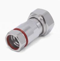 China Male 4.3-10 RF Connector Clamp Type Cable Coax Connector 50 Ohm For 1/2 Super-flexible Cables for sale