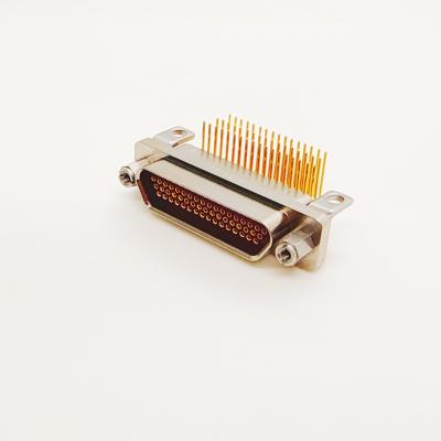 China Micro D Connector J30J-51ZKW-J with 1.27mm Pitch Metal Casing and High-Temperature Resistance for sale