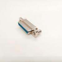 China 1.27mm Pitch Metal Body Micro-D Connector with 9-144 Pins for High-Density Applications for sale