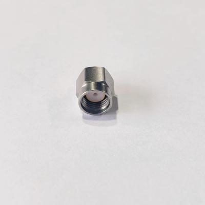 China SMA Male Connector RF Connector DC-18GHz Gold-plated Brass PTFE Insulator for 086 Coaxial Cable for sale