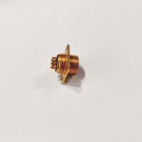 China 10 Pin Aluminum Alloy Bakelite Insulator Electrical Connector Flange Plug for Industrial Applications for sale