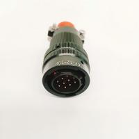 China Aluminum Alloy Aviation Plug Connector Circular 10 Pin Plug Connector Small  With Backshell for sale