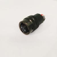 China Female Aviation Plug Connector 4 Pin Jack Circular Connector with Aluminum Alloy Shell 1500V Withstand Voltage -55℃~+125℃ Working Temperature for sale