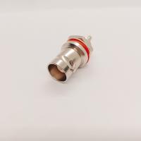 China 50 ohm BNC Connector with Gold-plated Brass and PTFE Insulator for RF Applications for sale