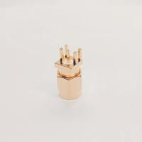 China SMA-JEP SMA Male Edge Mount PCB Connector DC-6GHz with Gold-plated Brass and PTFE Insulator for sale