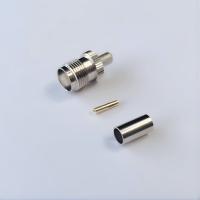 China 50 Ohm TNC Female Connector DC-6GHz Waterproof RF Coaxial Connector for RG58 Cable for sale
