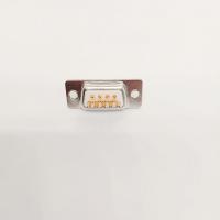 China D-SUB Connector DB-9K 9 Pin Female Soldering Type for Industrial Equipment and RS-232 Communication for sale