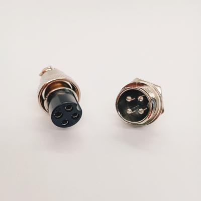 China GX16-4 Pin Aviation Plug Connector with Aluminum Alloy Body, 1500V Withstand Voltage and IP65 Protection for sale