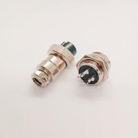 China GX16-4 Pin Aviation Plug Connector with Aluminum Alloy Body, 1500V Withstand Voltage and IP65 Protection for sale