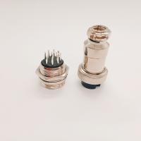 China 12 Pin Aluminum Alloy GX20 Aviation Plug Connector with 1500V Withstand Voltage for Industrial Equipment for sale