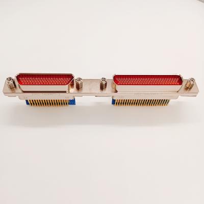 China J30J Micro Rectangular Connector with Metal Body Precision Twist Pins and 9-144 Pins PCB Mount for sale