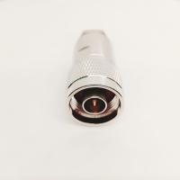 China Gold-plated brass N Type Male Connector with PTFE insulator for LMR 400 cables, DC-6GHz RF Coaxial Connector for sale