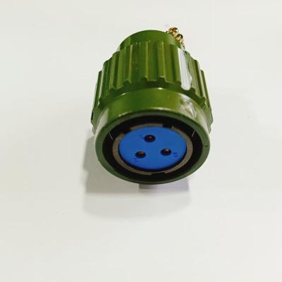 China Y2 Circular Female Connector 1500V 3 Pin Jack Connector IP 65 Y2M-3TK for sale