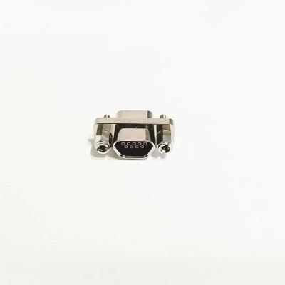 China Compact D Type Connector Welded Type Mini Jack Connector 9 Pin J30J-9ZKS for sale