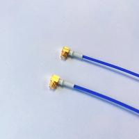 China Right Angel RF Cable Assembly SMA Custom RF Cable Assemblies With 086/RG141 Coaxial Cable for sale