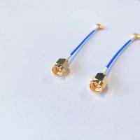 China Right Angel RF Cable Assembly SMA Custom RF Cable Assemblies With 086/RG141 Coaxial Cable for sale