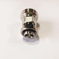 China Brass RF Adapter ODM 4.3-10 / DIN -JK  4.3-10 Male To 7 / 16 / DIN / L29 Female Adapter for sale