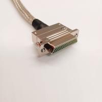 China Metal Electrical Plug Connector 9 Pin - 144 Pin Mini D Connector With Shielding Braid Cable Clipper for sale