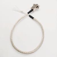 China Micro J30J Connector ODM Female D Sub Connector J30J-9ZKP-A With Shielding Braid Cable Clipper for sale
