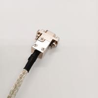 China Micro J30J Connector ODM Female D Sub Connector J30J-9ZKP-A With Shielding Braid Cable Clipper for sale