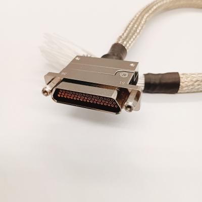 China 51 Pin Metal Body Micro D Connector with 1.27mm Pitch for High-Density Applications for sale